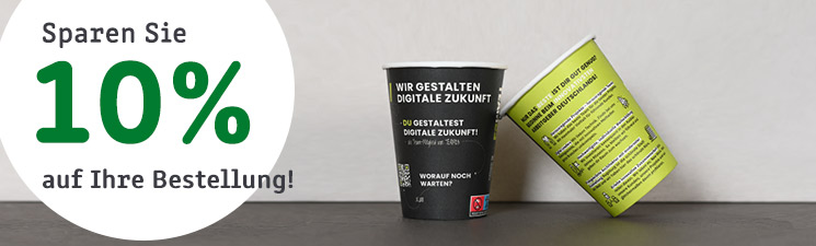 Umweltfreundliche To-Go Becher online kaufen | packVerde